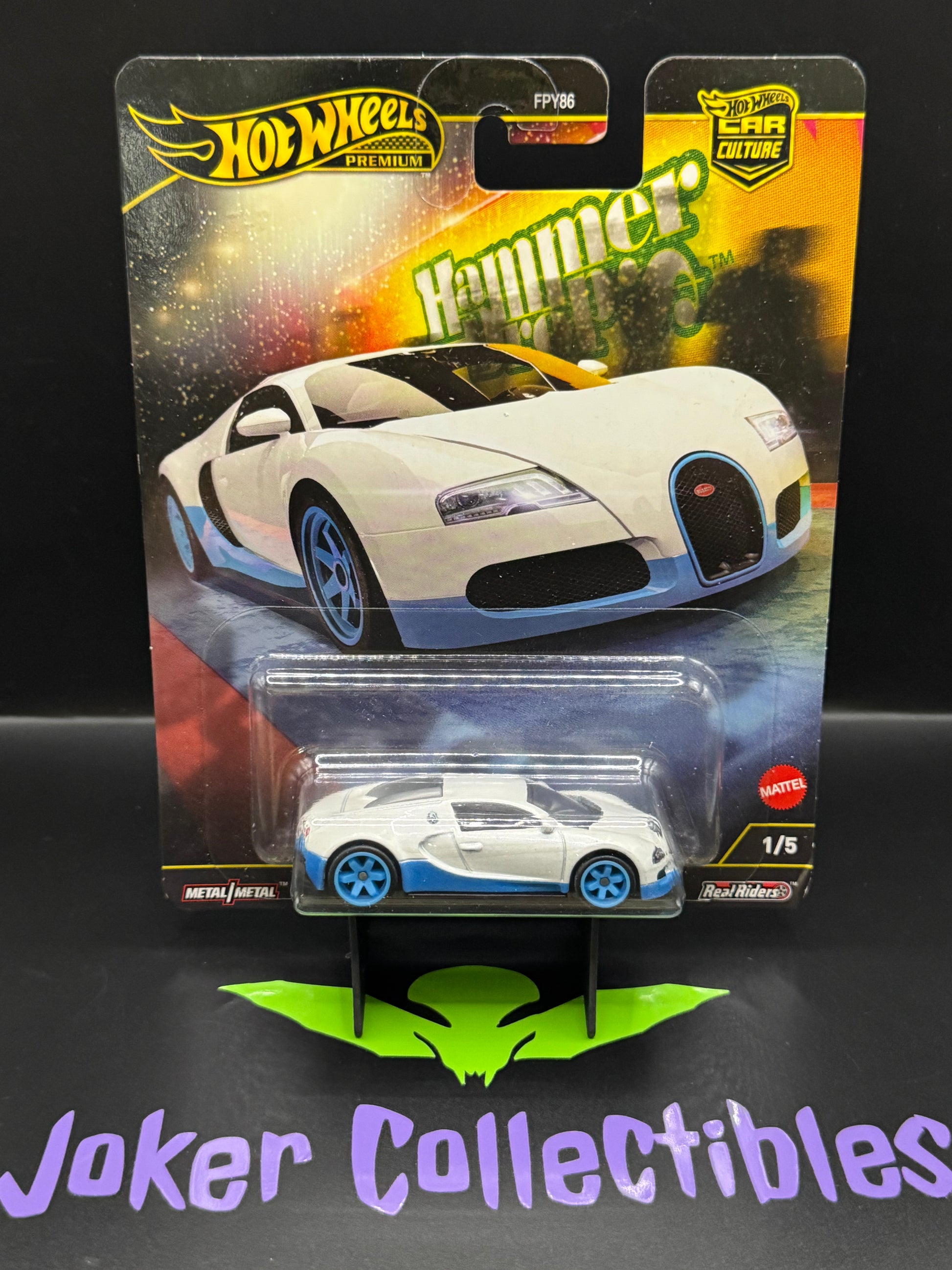 Hot Wheels Premium Car Culture Hammer Drop Bugatti Veyron # 1/5 – Joker ...